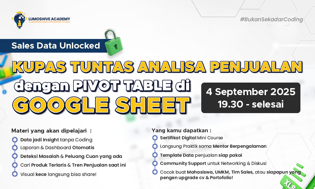 Kupas Tuntas Analisa Penjualan dengan Pivot Table